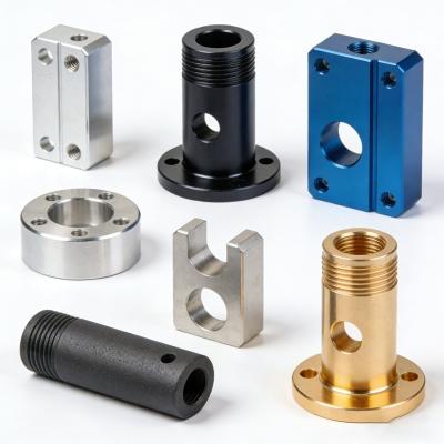 China OEM CNC Machined Aluminum Parts 6000 Series Anodizing Surface Treatment for sale