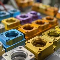 China OEM CNC Machined Aluminum Parts 6000 Series Anodizing Surface Treatment for sale