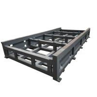China Custom Welding Surface Coating Laser Cutting Machine Bed OEM & ODM Laser Tube Cutting Machine Bases for sale