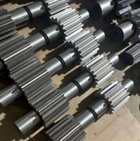 China OEM ODM Helical Herringbone Bevel Custom Gear Shafts Spur Gear Shafts for sale