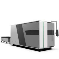 China 3015 Full Enclosure Dual Platform Raycus Laser Cutting Machine 1000W-12000W Auto Exchange Laser Sheet Cutting Machine for sale