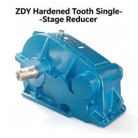 China ZDY Series Vertical Hard Tooth Surface Cylindrical Gear Reducer Grade 6 Flange Mount For Hoist for sale