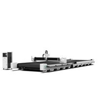 China 14M Ground Rail Heavy Duty Fiber Laser Metal Cutting Machine 14000x3200mm With 30000W Laser for sale