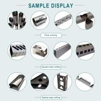 China Universal 6000mm Round Square Metal Tube Laser Cutting Machine With 6000W Laser for sale