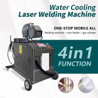 China 4-In-1 Water Cooled Hand Held Laser Welding Machine 1000W 1500W 2000W 3000W Laser Fiber Welder for sale