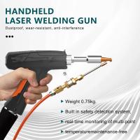 China 4-In-1 Water Cooled Hand Held Laser Welding Machine 1000W 1500W 2000W 3000W Laser Fiber Welder for sale