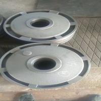 China Φ320 Electric Motorized Pulley Drum Cast Iron Flange End C‘over HT200 Φ85 Bearing Seat for sale