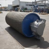 China YZW Micro External Motor Electric Motorized Pulley Drum Oil Cooled Light Duty Mini Conveyor Tail Drum for sale