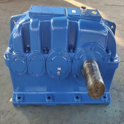 China ZDY Series Vertical Hard Tooth Surface Cylindrical Gear Reducer Grade 6 Flange Mount For Hoist for sale