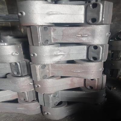 China Split Type Φ320 Electric Motorized Pulley Double Ear Support Bracket for sale