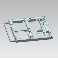 China Carbon Steel Welded Base Frame Automation Line OEM Machined Mounting Base for Modules for sale