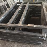 China Carbon Steel Welded Base Frame Automation Line OEM Machined Mounting Base for Modules for sale