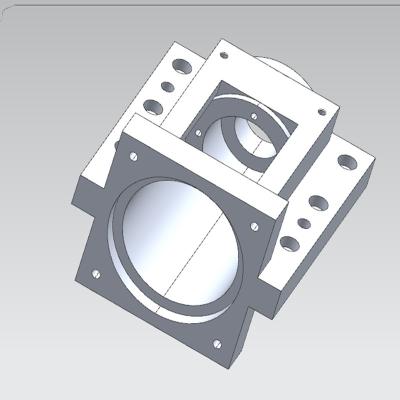 China Aluminum CNC Machined Motor Connector OEM Precision Machining Parts for Servo Motor for sale