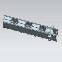 China 6170 Horizontal Pipe Cutting Machine Bed Welded Steel Tube Cutting Machine Base for sale