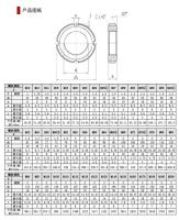 China Slotted Round Lock Nut M10-M200 Stainless Steel Polished Thread Self-locking Bearing Nut for sale