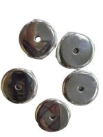 China Al PZT Medical Ultrasonic Transducer Diameter 27mm 1MHz Round With Hole for sale