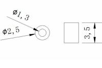 China Cylinder Piezoelectric Tube Ø2.5xØ1.3x3.5mm For Acoustic Source Measurement for sale