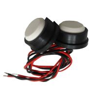 China 200KHz Ultrasonic Gas Transducer 2000PF For Gas Flow Device Pair Using for sale