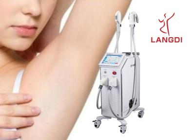 China 2 Handpieces OPT SHR IPL+ DIODE LASER Technology For Hair Removal / Skin Rejuvenation for sale