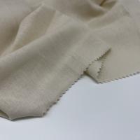 China Dyed 165gsm Breathable Linen Viscose Fabric 55% Linen 45% Rayon  For Women Clothes for sale