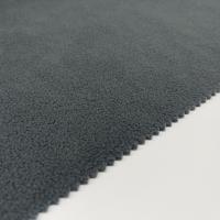 China 2 Sides Brushed Polar Fleece Fabric For Women Jacket Vast 100% Polyester Dyed 160gsm Warm for sale
