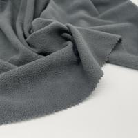 China 2 Sides Brushed Polar Fleece Fabric For Women Jacket Vast 100% Polyester Dyed 160gsm Warm for sale