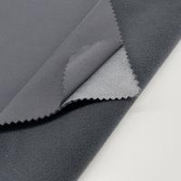China Bonded Soft Shell Jacket Fabric 95%Polyester 5%Spandex 270gsm for sale