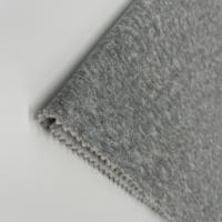 China Knit Navy Fabrilogy French Terry Brushed Fabric For Apparel for sale