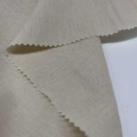 China High Wrinkle Resistance Linen Viscose Fabric Solid  55 Linen 45 Viscose Fabric Home Textile for sale