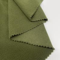 China Solid Polar Bear Fleece Fabric Heat Insulation Woven for sale