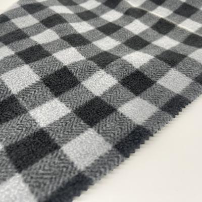 China 58-60 Inches Fleece Polar Fabric Knit Print Anti Static for sale