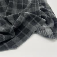 China Eco Friendly Cloth Anti Pill Fleece Fabric Print For Garment Various Colors for sale