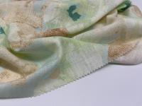 China High Durability Linen Viscose Yarn Dyed Woven Fabric Print for sale