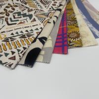 China High Durability Linen Viscose Yarn Dyed Woven Fabric Print for sale