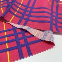 China High Lightfastness Yarn Dyed Linen Fabric Multicolor Linen Viscose  Wrinkle Resistance for sale