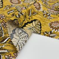 China High Durable Linen Viscose Dyed Yarn Fabric Low Flammability for sale