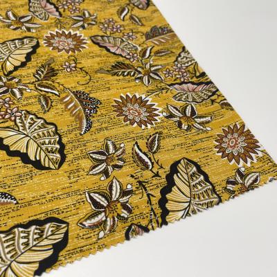 China High Durable Linen Viscose Dyed Yarn Fabric Low Flammability for sale