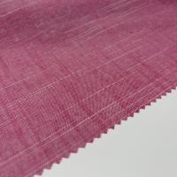 China Low Flammability Viscose Linen Blend Fabric Yarn Dyed 30% Linen 70% Rayon S15-033 for sale