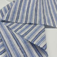 China Breathable Linen Viscose Fabric Low Flammability Weight 185gsm 55% Linen 45% Rayon S15-035 for sale