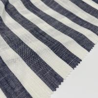 China Yarn Dyed Lightweight Linen Viscose Fabric Moisture Absorption 138cm 180gsm 55% Linen 45% Rayon S15-037 for sale