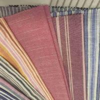 China High Abrasion Resistance Linen Viscose Fabric Multicolor 138cm 200gsm 55% Linen 45% Rayon S15-038 for sale