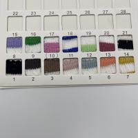 China Medium Width Knitted Jacquard Cloth for 500 KG MOQ Shipping from Shanghai/Ningbo 106CM 210GSM 79%C 18%P 3%SP C14-057 for sale