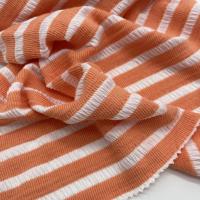 China Medium Width Knitted Jacquard Cloth for 500 KG MOQ Shipping from Shanghai/Ningbo 106CM 210GSM 79%C 18%P 3%SP C14-057 for sale