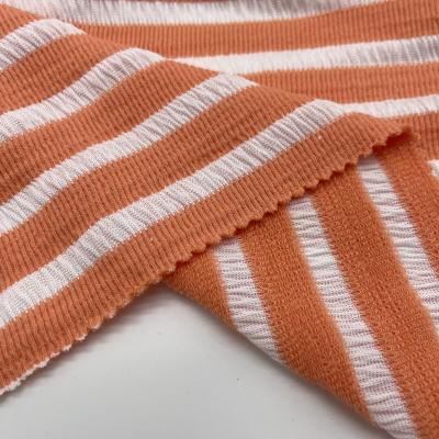 China Medium Width Knitted Jacquard Cloth for 500 KG MOQ Shipping from Shanghai/Ningbo 106CM 210GSM 79%C 18%P 3%SP C14-057 for sale