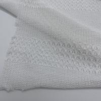 China Customized/Ready Stock Knitting Jaquard Butterfly mesh Fabric 100% Polyester 155cm 180gsm F03-069 for sale