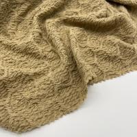 China Knitting Jaquard Fabric 1000 KG MOQ Shanghai/Ningbo Port Honeycomb crepe 97% Polyester 3% Spandex 175cm 26gsm N07-079 for sale