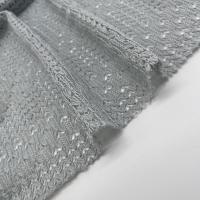China Medium GSM Knitting Jaquard Lace Fabric for B2B Buyers 100%Polyester 166cm 195gsm N07-081 for sale