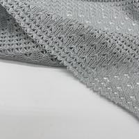 China Medium GSM Knitting Jaquard Lace Fabric for B2B Buyers 100%Polyester 166cm 195gsm N07-081 for sale