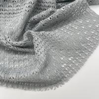 China Medium GSM Knitting Jaquard Lace Fabric for B2B Buyers 100%Polyester 166cm 195gsm N07-081 for sale