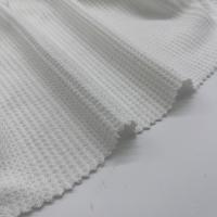 China Waffle Plaid Knitting Jacquard Fabric Cotton Polyester 61%Polyesrew 34%Cotton 5%Spandex for sale